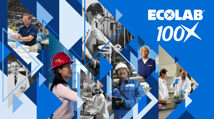 Ecolab fête ses 100 ans au service de ses clients, de leurs communautés et de l'environnement