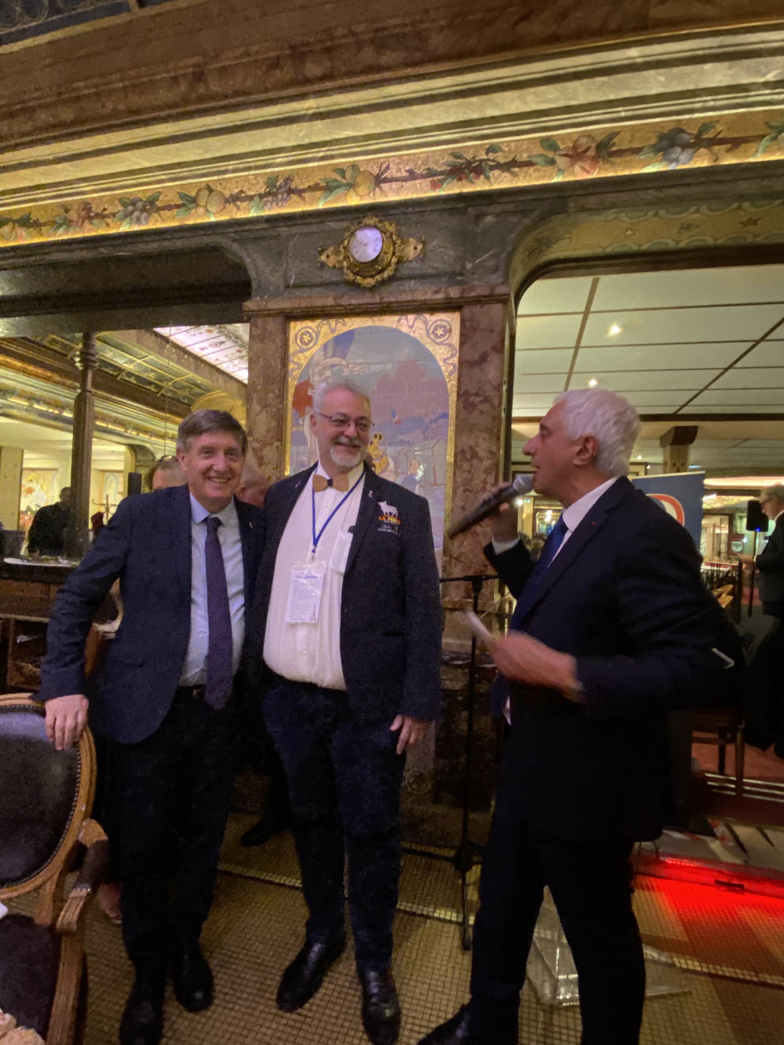 Passage de témoin entre Alain Fontaine et Stephan Pey à la présidence ...