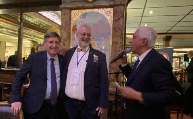 Passage de témoin entre Alain Fontaine et Stephan Pey à la présidence ...